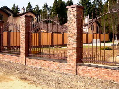Кованый забор цены от 1800 ₽ заказать в Москве, заводское производство